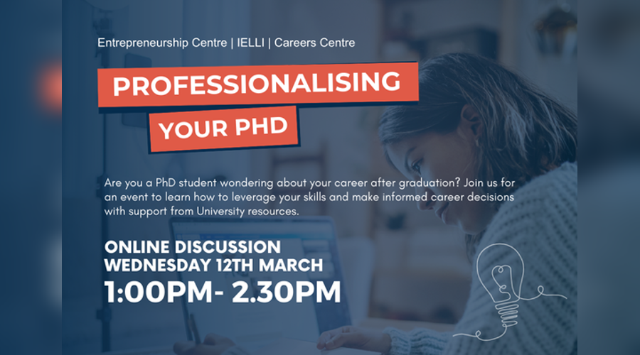 Professionalising Your PhD: Exploring Career Pathways and Skills for ...